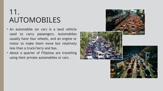 HISTORY OF TRANSPORTATION PRACTICES IN THE PHILIPPINES | PPTX