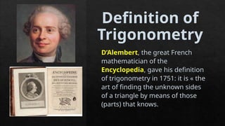 History Of Trigonometry.pptx MATHS CLASS 10 | PPTX