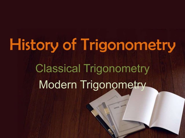 History of trigonometry clasical - animated | PPT