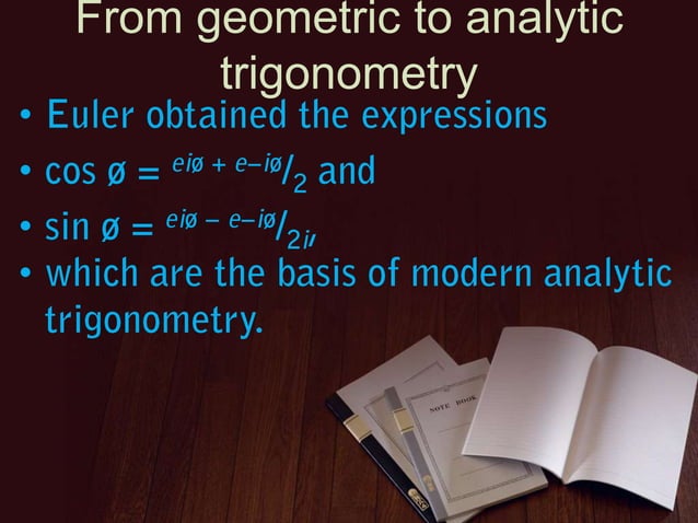 History of trigonometry modern - animated | PPTX