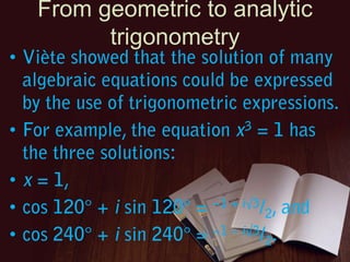 History of trigonometry modern - animated | PPT