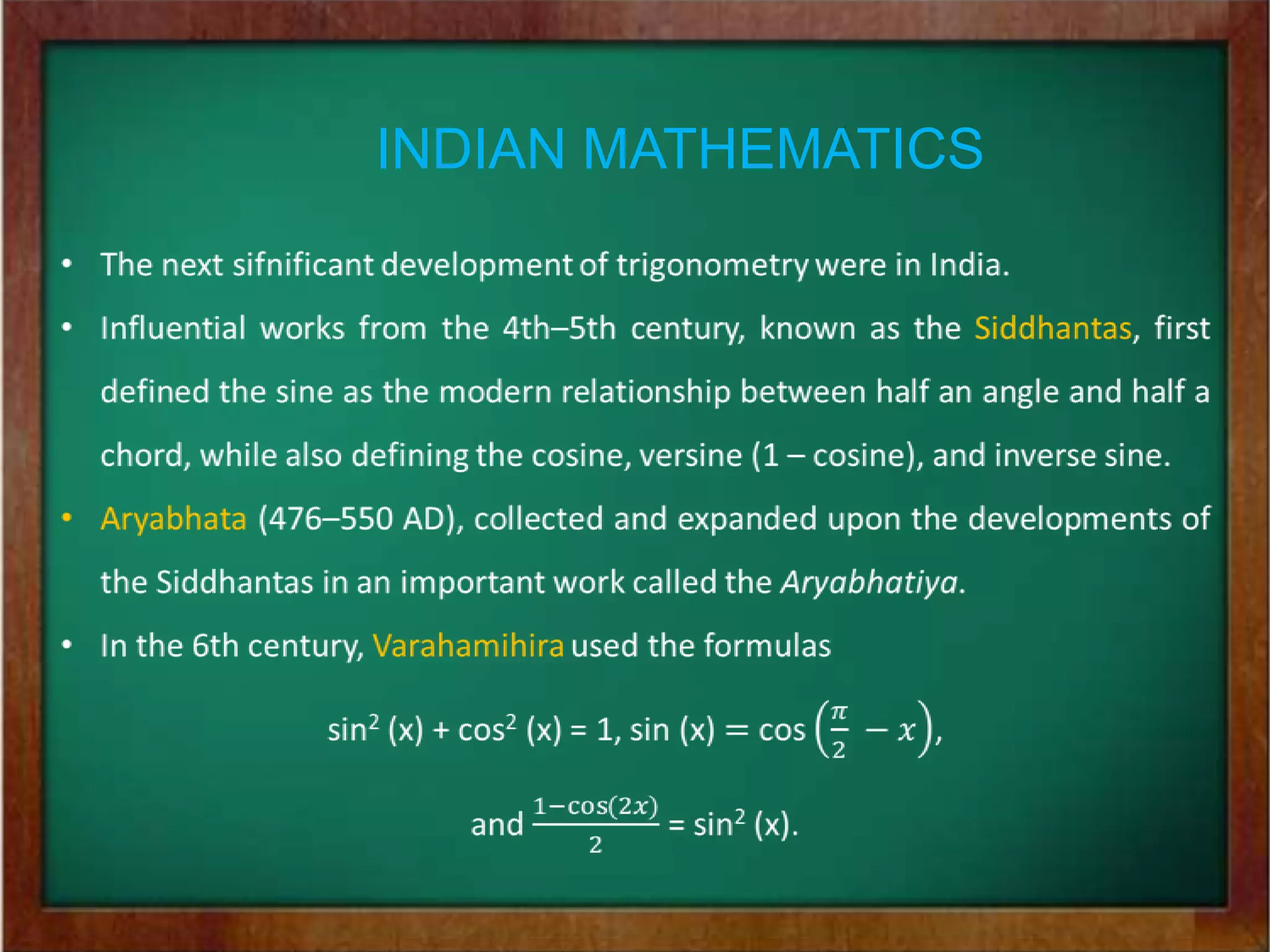 History of trigonometry2 | PPTX
