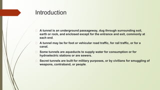 History Of Tunnel & Underground Spaces in India.pptm (2) (2).pptx