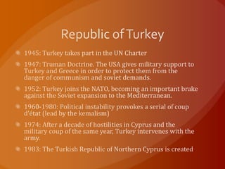 History of turkey | PPTX