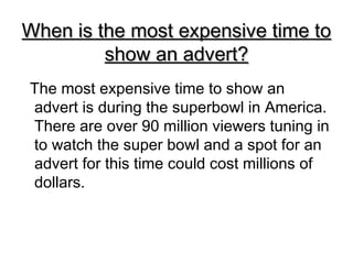 History of tv advertising | PPT