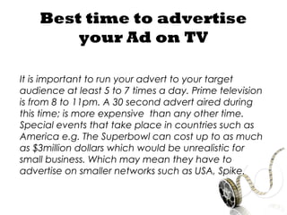 History of tv advertising | PPT