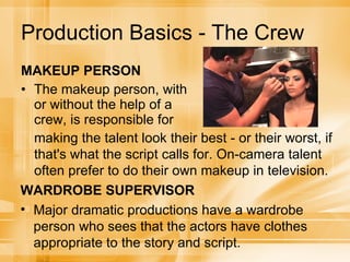 TV Production Overview | PPT