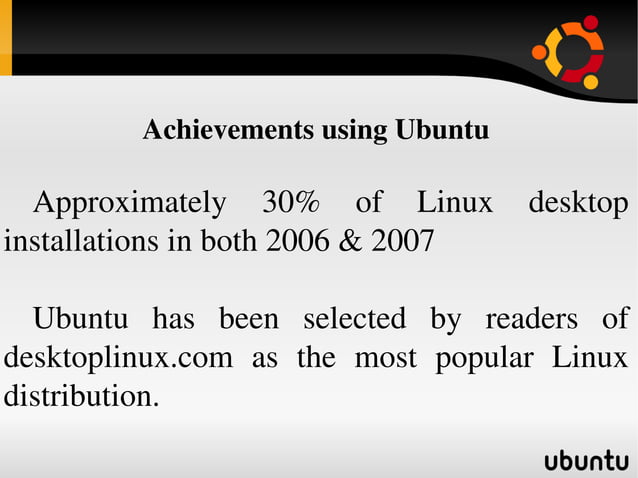 History of ubuntu