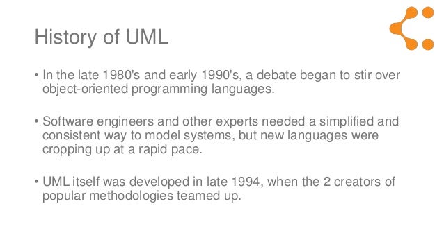 History of UML