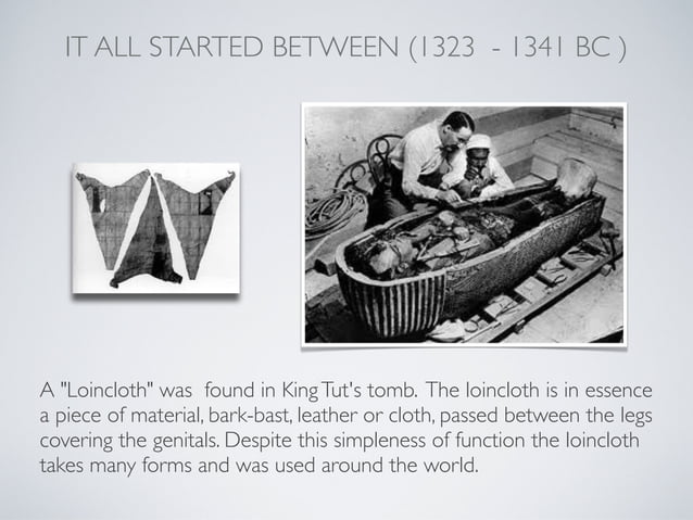 History Of Underwear, Briefly | PPT