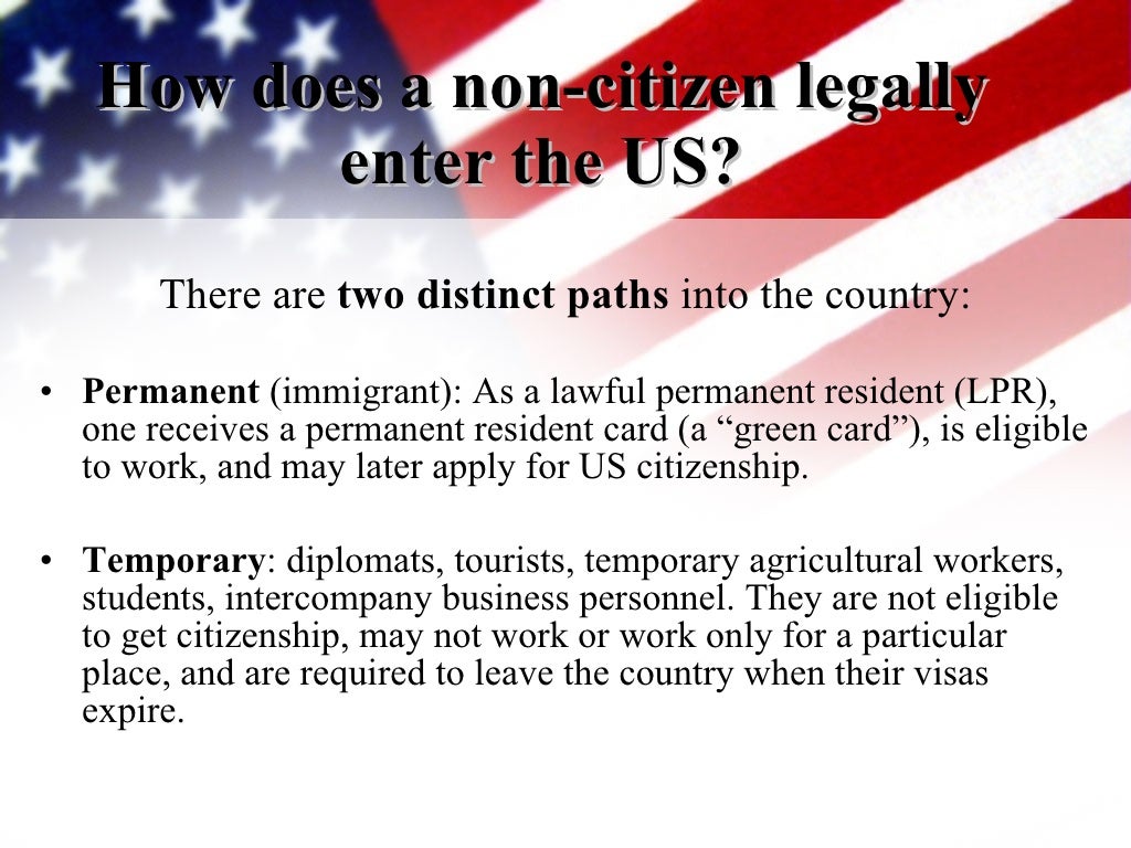 History Of Us Immigration Policy