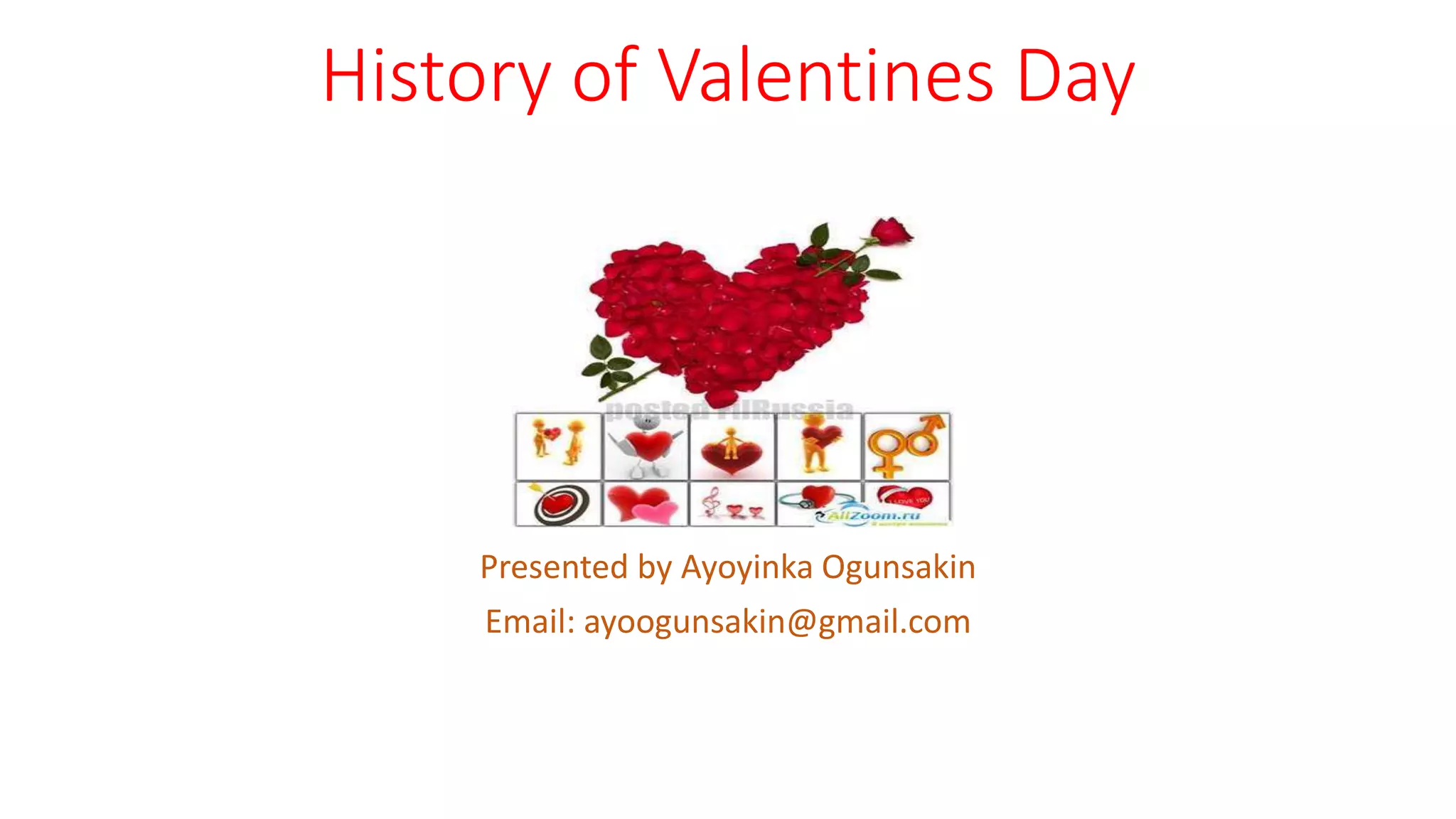 History of valentines day | PPTX