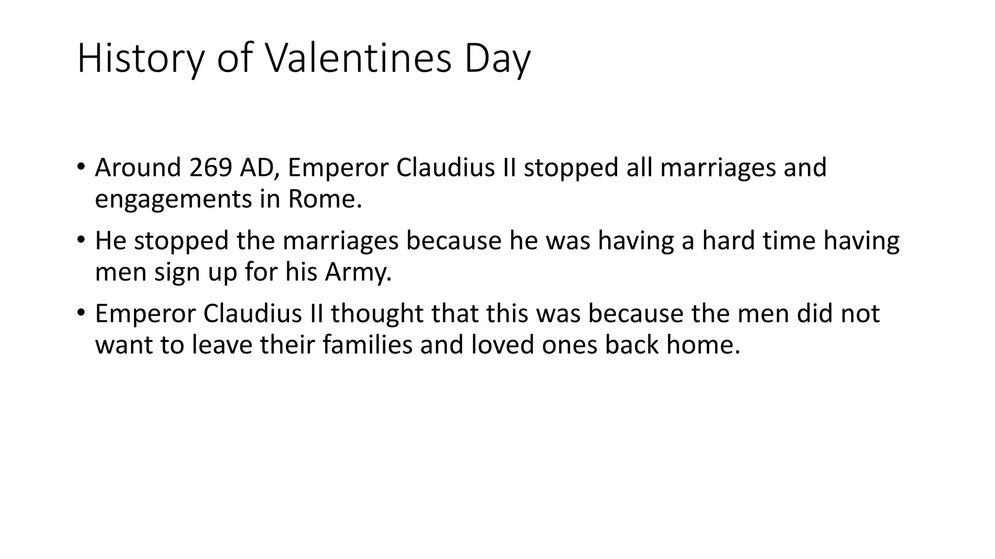 History of valentines day | PPTX