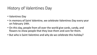 History of valentines day | PPTX