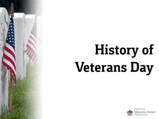 History of Veterans Day | PPT