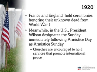 History of Veterans Day | PPT