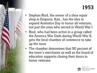 History of Veterans Day | PPT