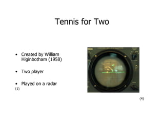 History of Video Games | PPT