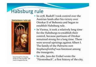 History of Vienna - IFMIK | PDF | Europe Travel | Travel Locations