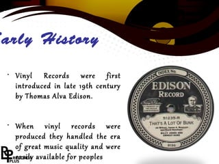 History of vinyl records | PPT