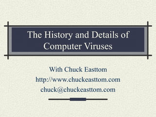 Historyofviruses | PPT