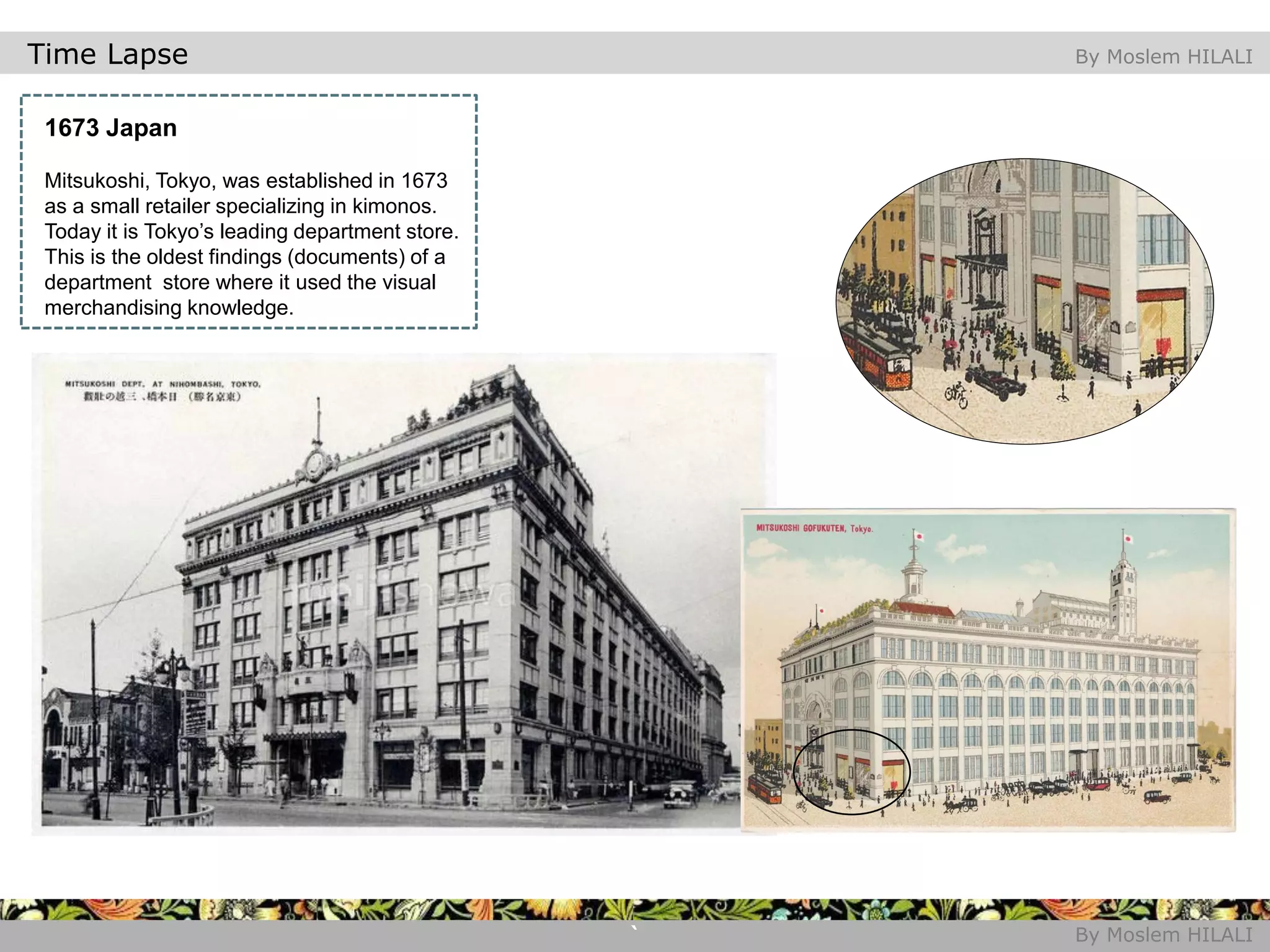 History of visual merchandising by Moslem HILALI | PDF