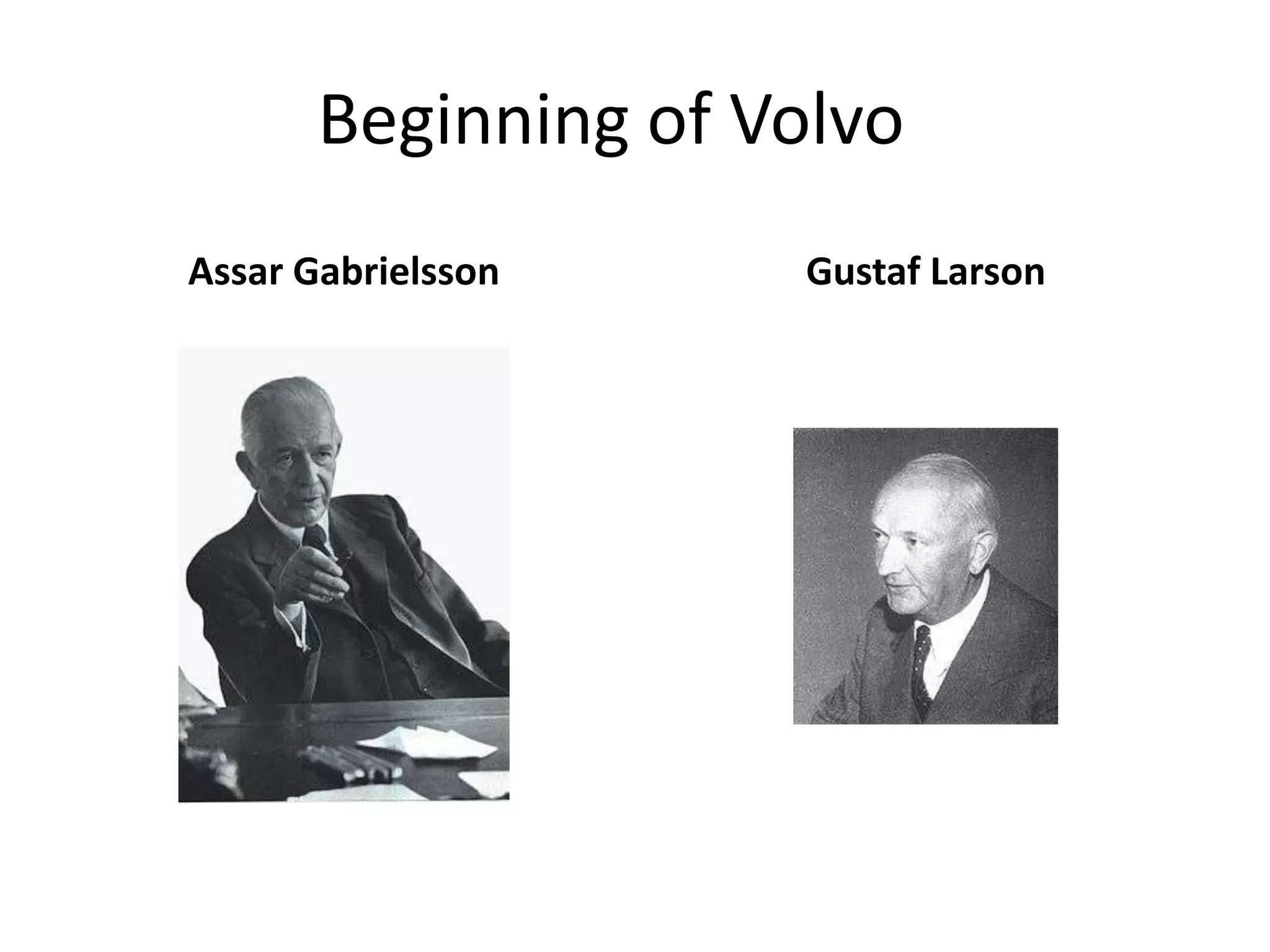History of volvo automobiles | PPTX