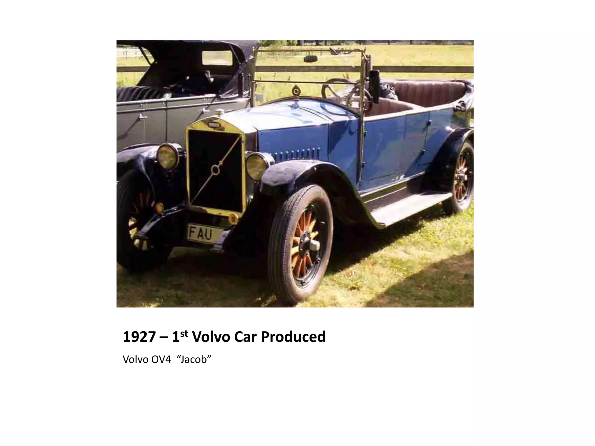 History of volvo automobiles | PPTX