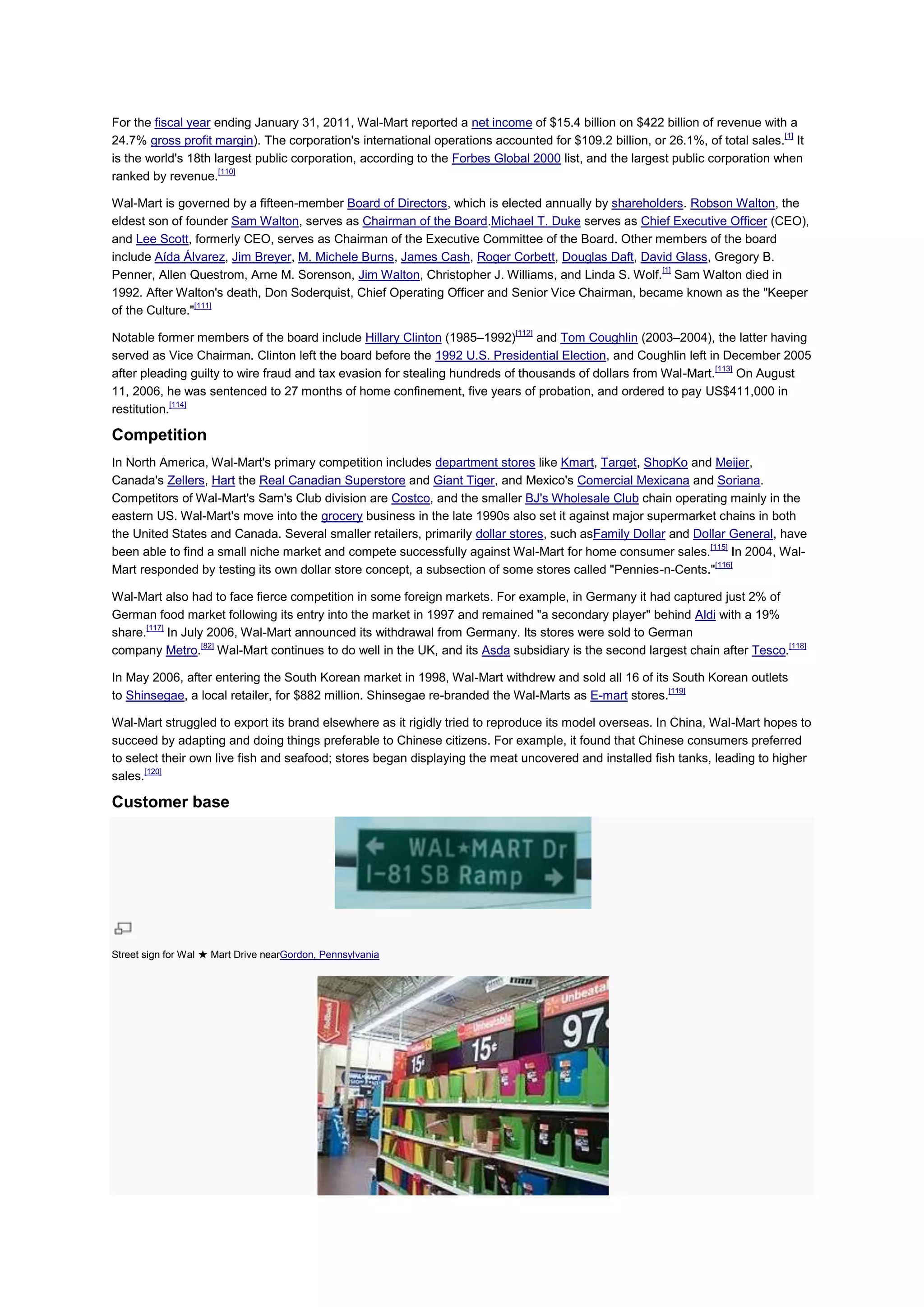History of walmart | DOCX