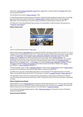 History of walmart | DOCX