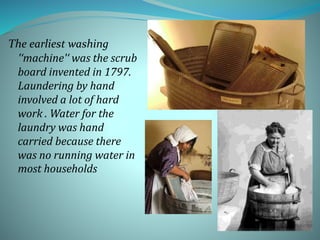 History of washing machine | PPT