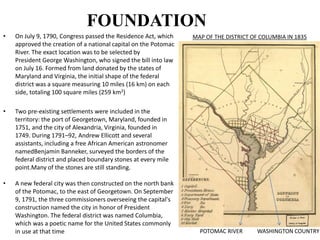 History of washington DC | PDF