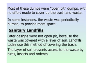 A Brief History of Waste Disposal | PDF