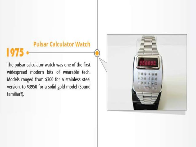 History of Wearable Technology | PPTX | Wearable Technology | Consumer ...
