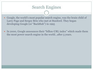History of web | PPTX