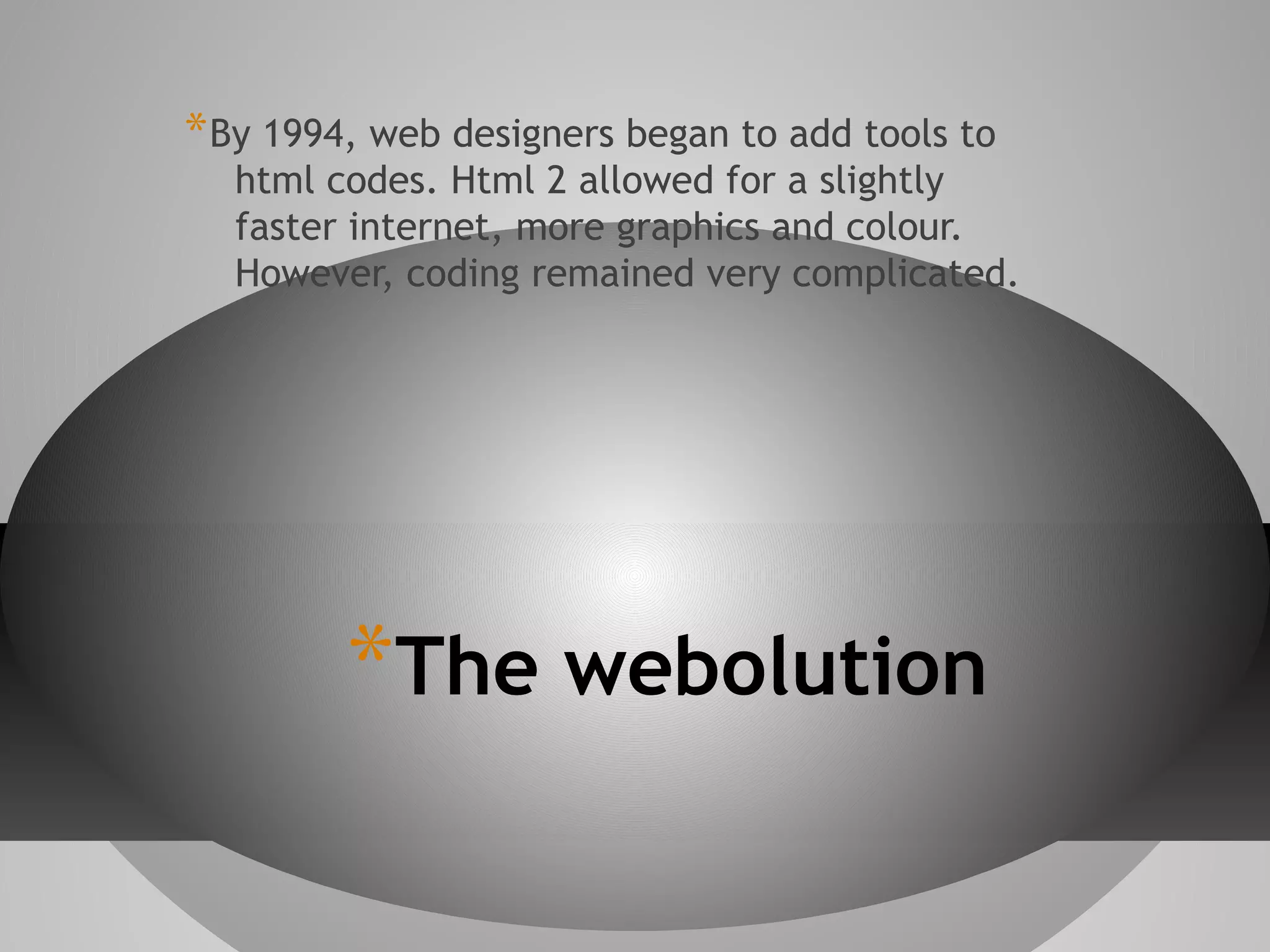 History of websites | ODP