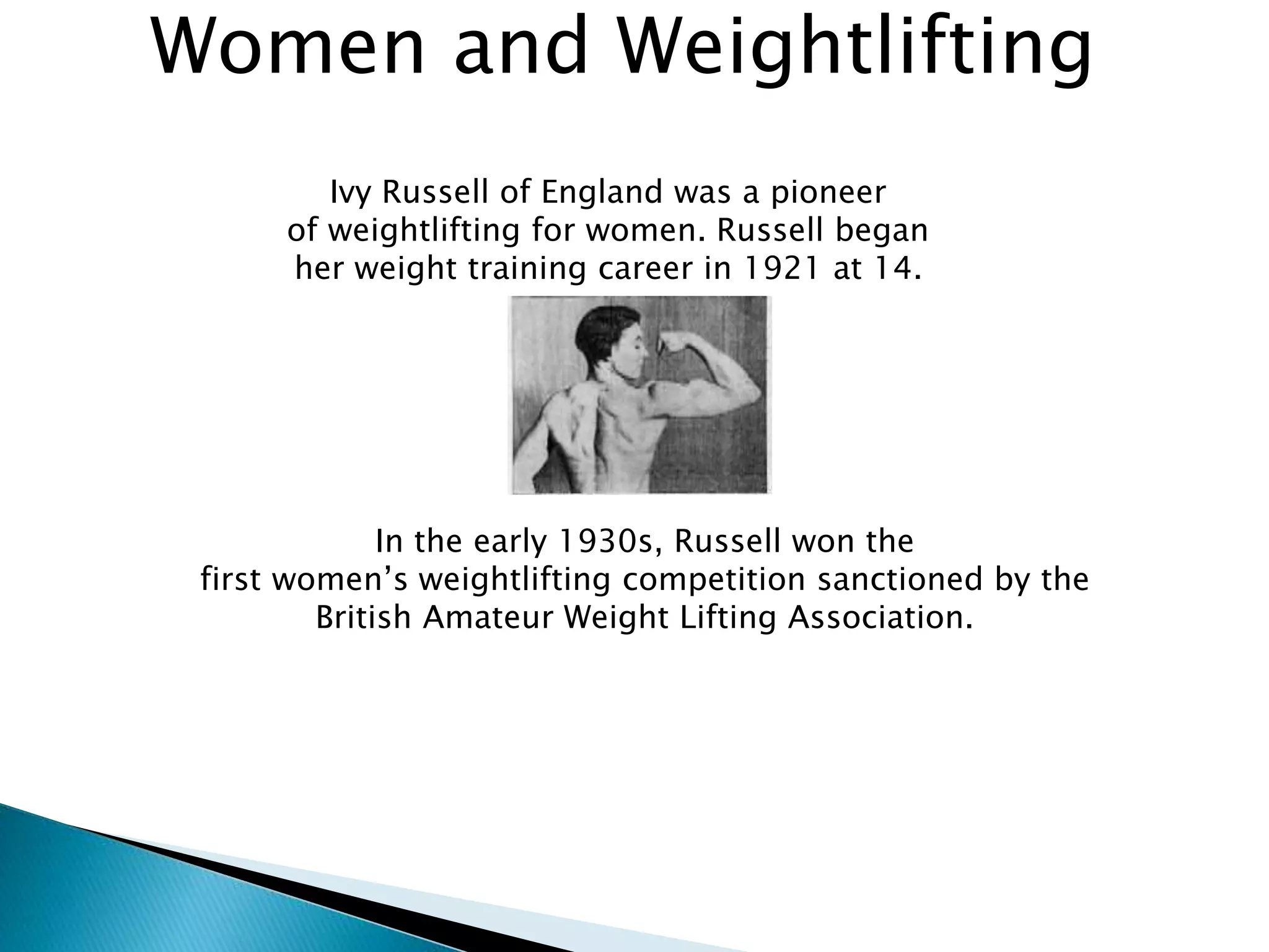 History of weight lifting | PPTX
