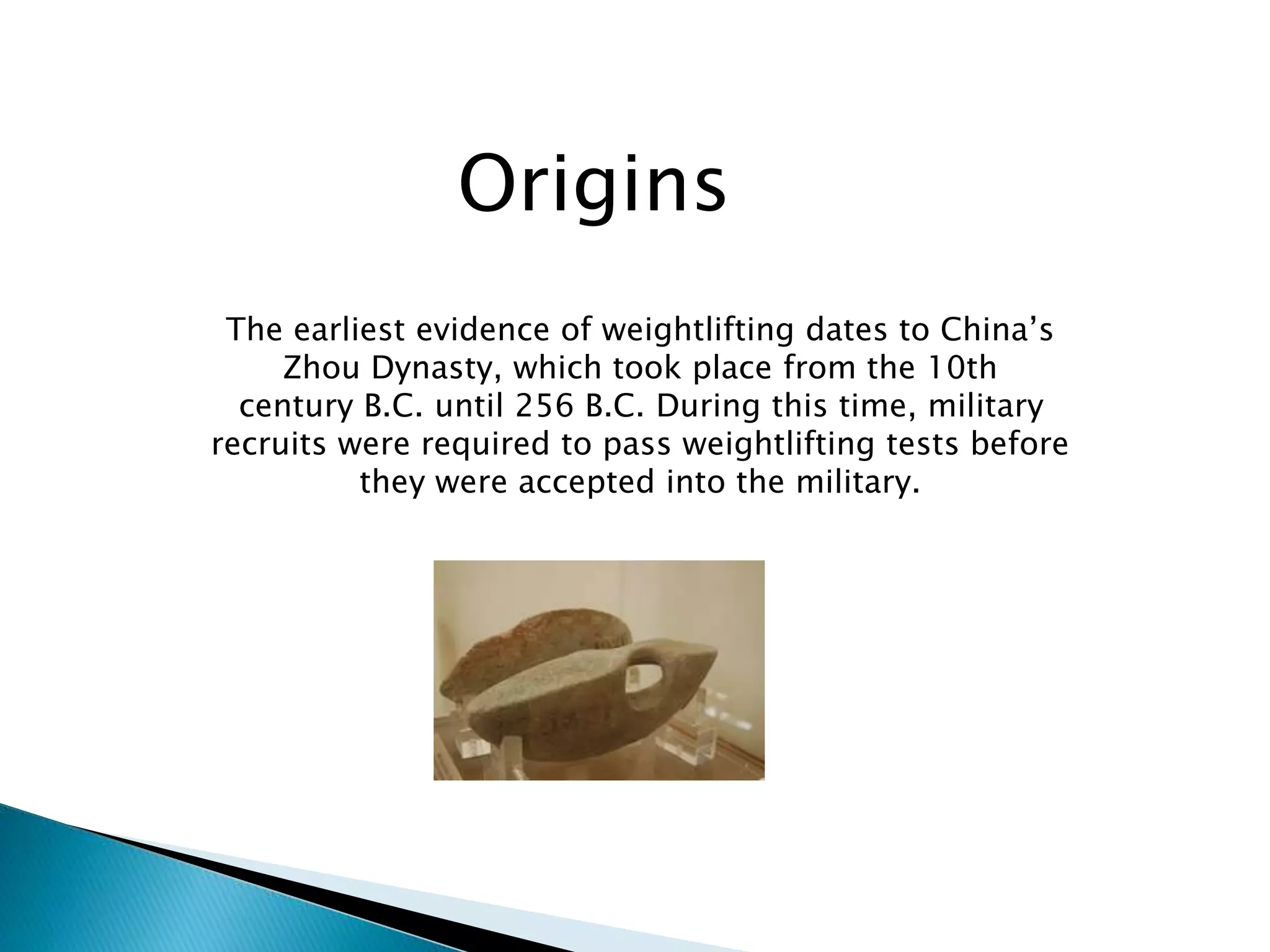 History of weight lifting | PPTX