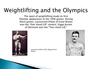 History of weight lifting | PPTX