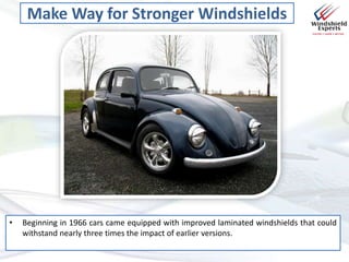 History of windhields | PPTX