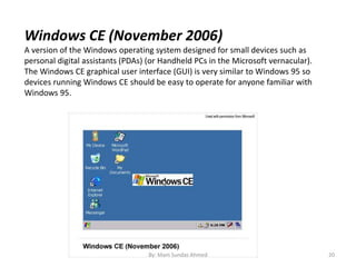 History of windows and Windows servers | PPTX