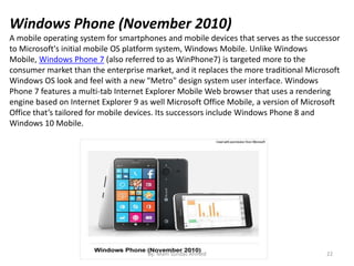 History of windows and Windows servers | PPTX