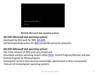 History of windows and Windows servers | PPTX