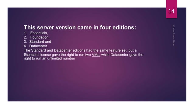 History of Windows Server | PPTX