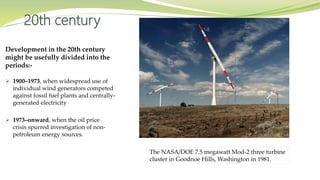 History of wind power | PPTX