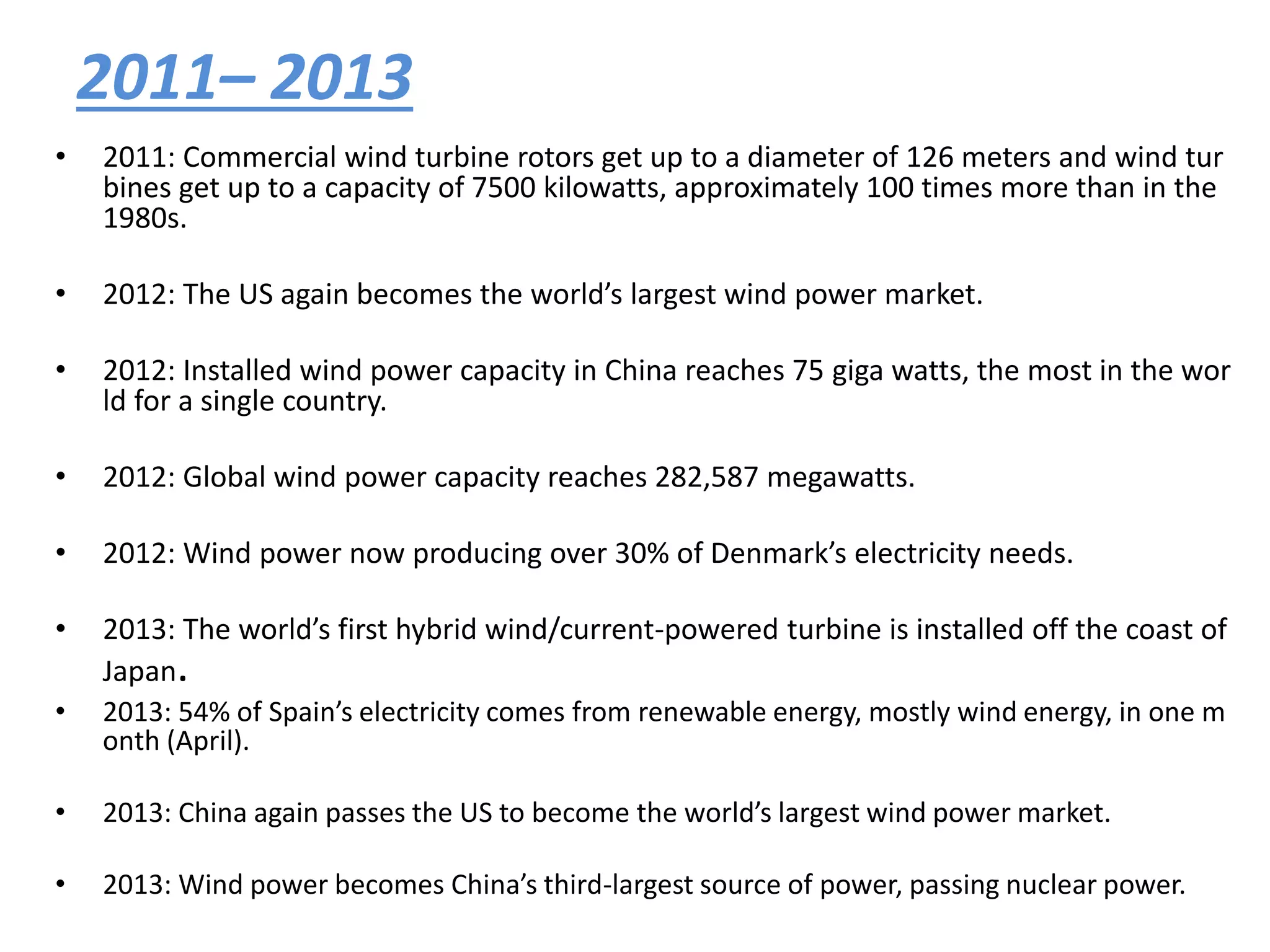 History of wind turbine | PPTX