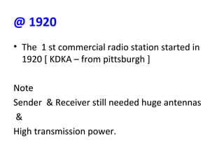 History of wireless communication | PPT