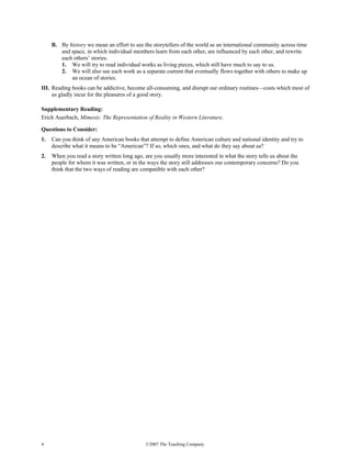 History of World literature1 | PDF