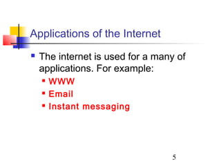 History ofwww internetprinciples | PPT