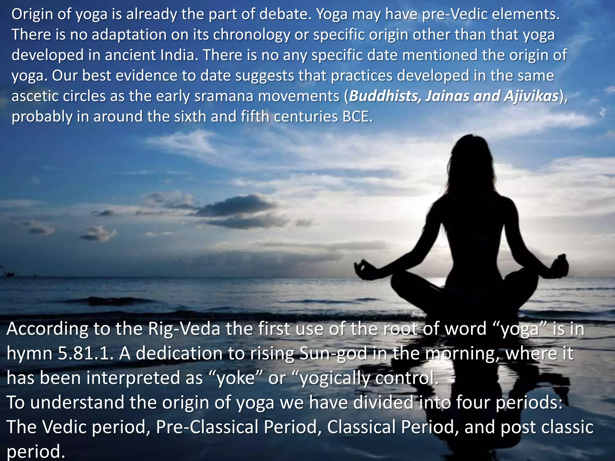 History of yoga | PPTX